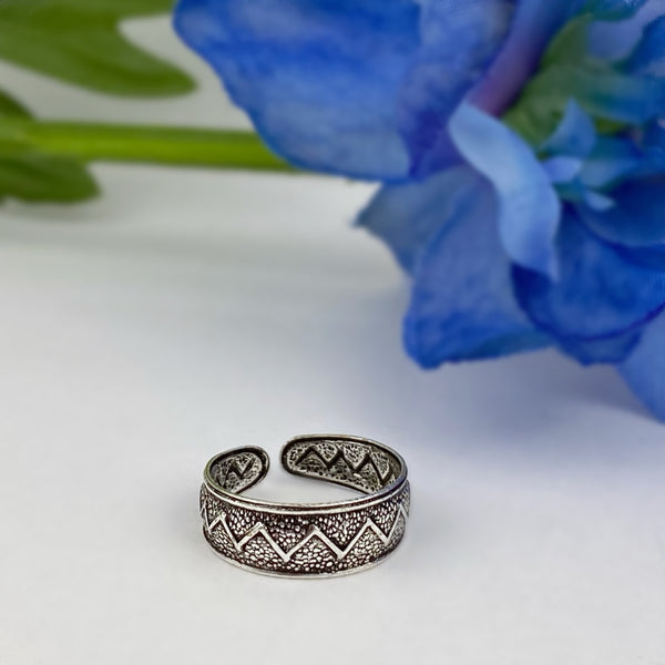 Zigzag Toe Ring - VTR119 – Volcano Jewellery